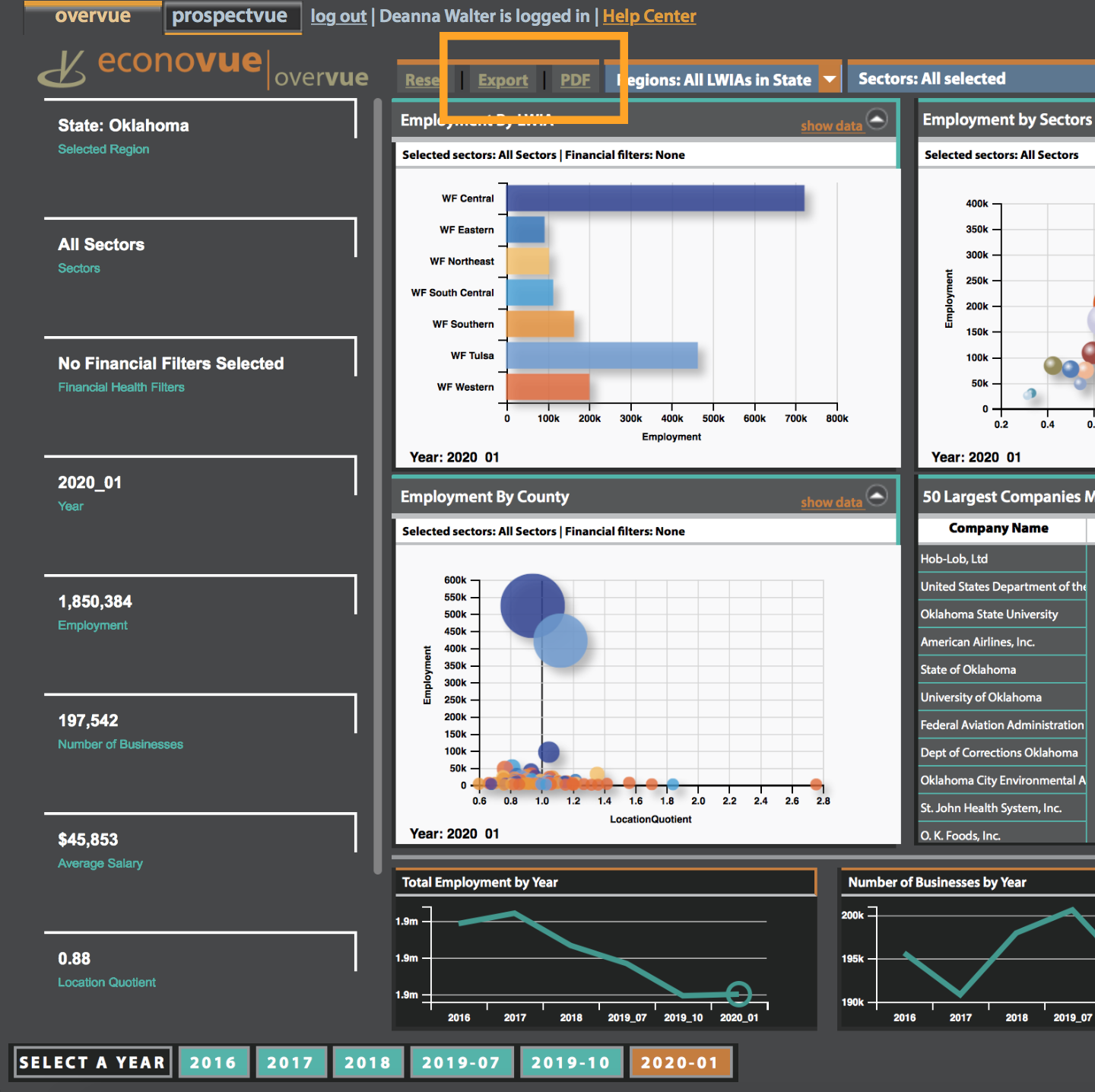 OverVue: Save & Print – EconoVue